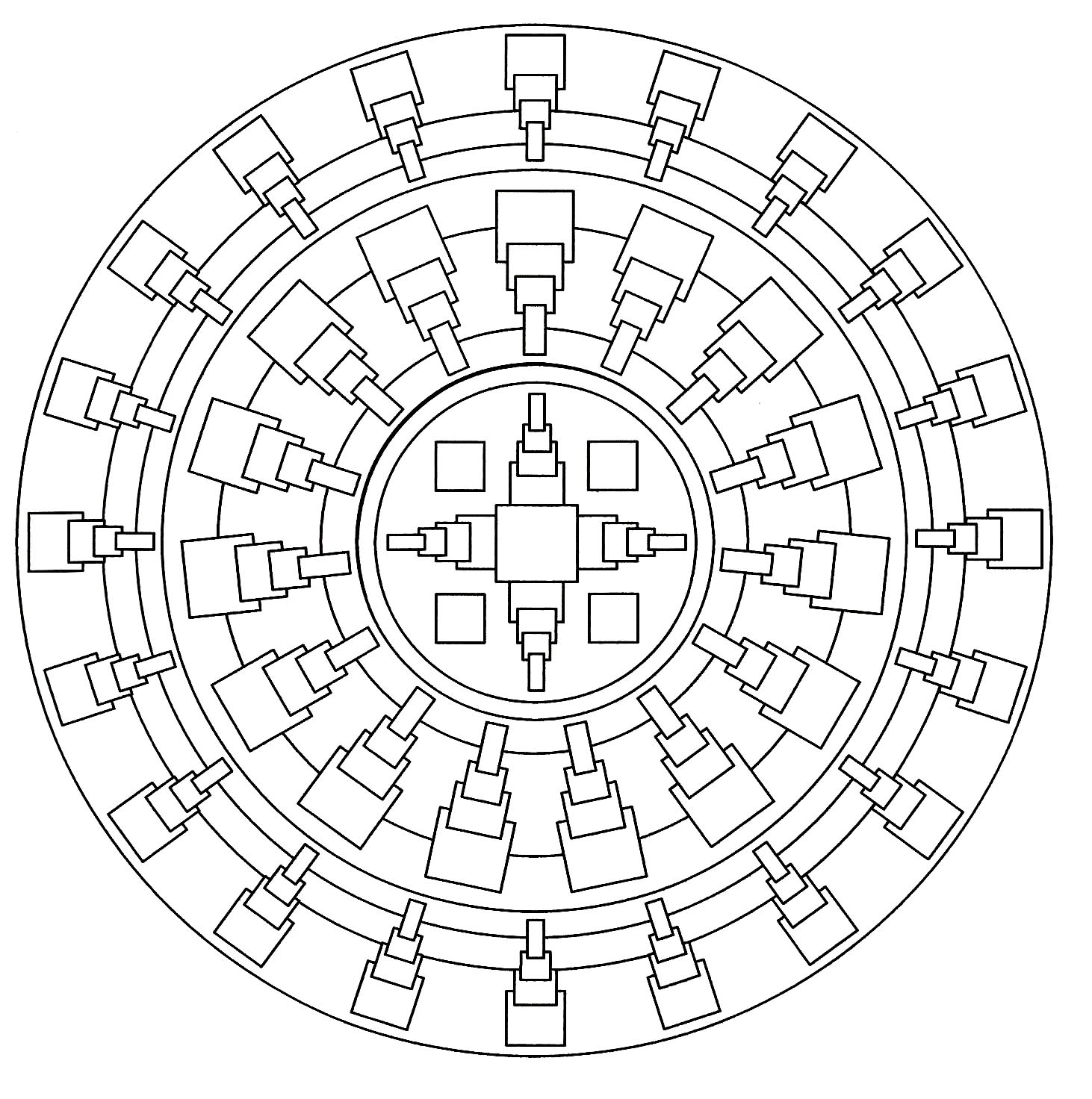 Mandalas avec Motifs géométriques - 100% Mandalas Zen & Anti-stress