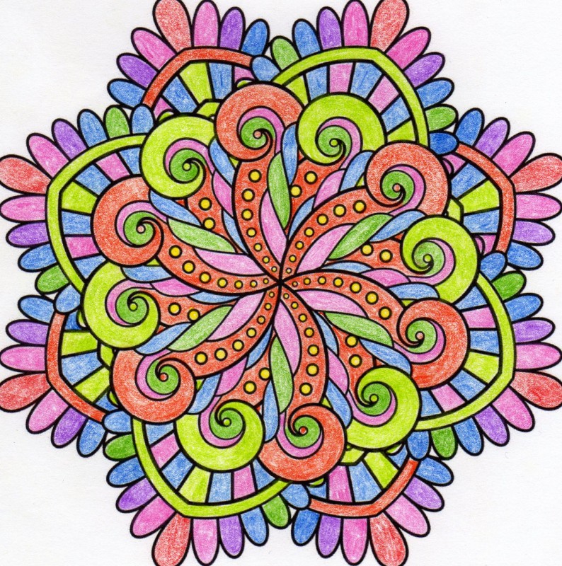 Mandala to print immortality - Simple Mandalas - 100% Mandalas Zen ...