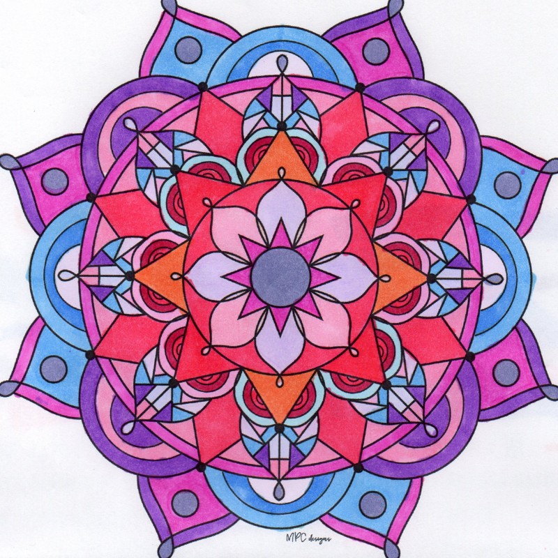Ant stress simple Mandala - Zen & Anti-stress Mandalas - 100% Mandalas ...