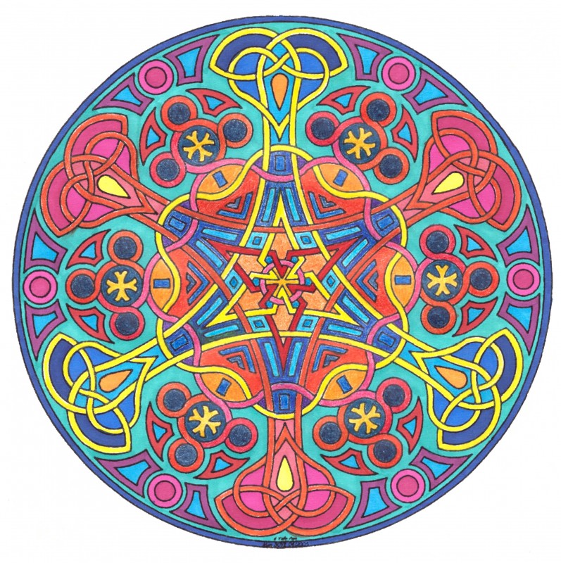 Mandala to color zen relax free 7 - Zen & Anti-stress Mandalas - 100% ...